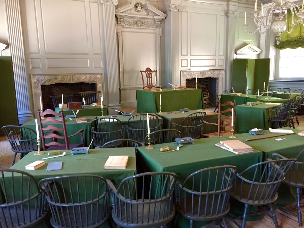 declaration-of-independence-signing-room-independence-hall - Pen It By ...
